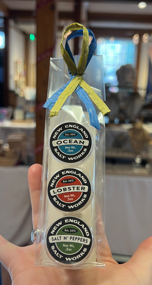 New England Salt Works Ocean Sea Salt 3 pack – Martha's Vineyard Made